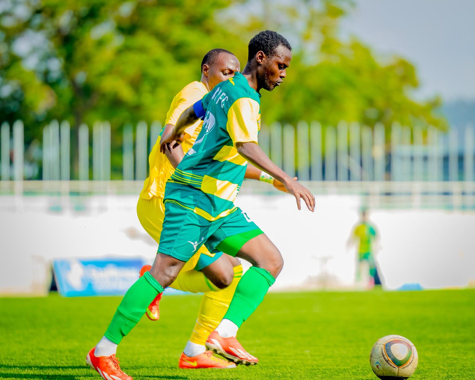 Gicumbi FC yihagazeho itsinda Marine FC mu mukino wari ukomeye cyane ...